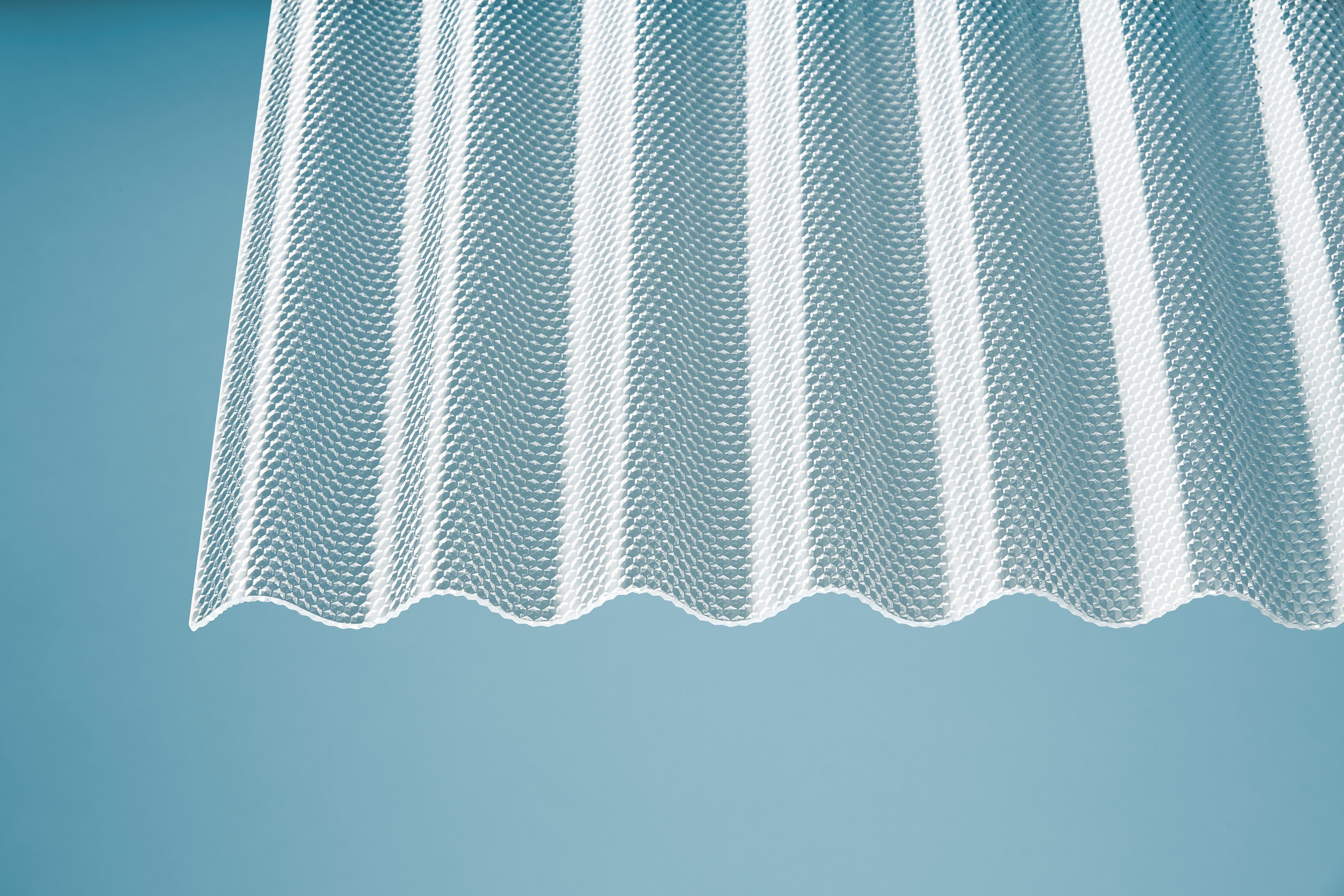 PVC Wellplatten Sinus 76/18 Prisma klar | 900 mm | 1200 mm | WVK-2515201